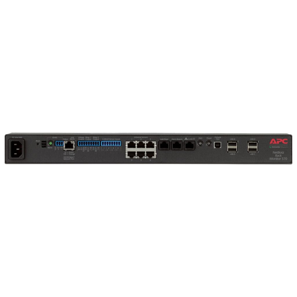 APC NetBotz Rack Monitor 570 - Security and environmental monitoring ...