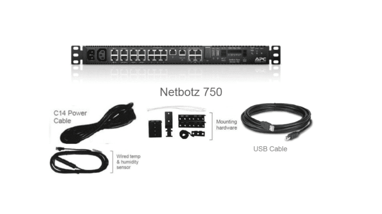 APC NetBotz Rack Monitor 750 (NBRK0750) - Ecl-ips